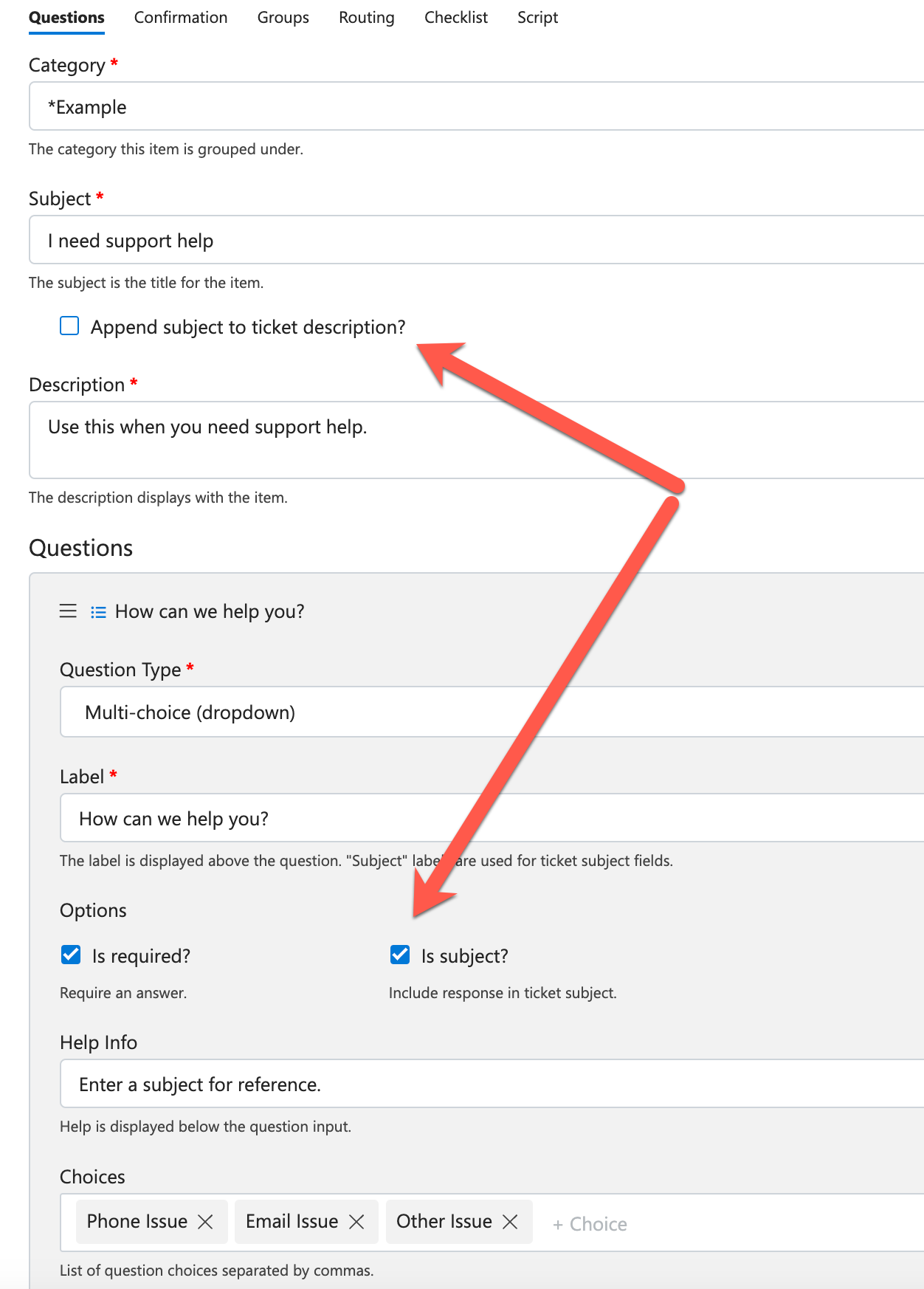 Understanding Ticket Subject Logic – CloudRadial