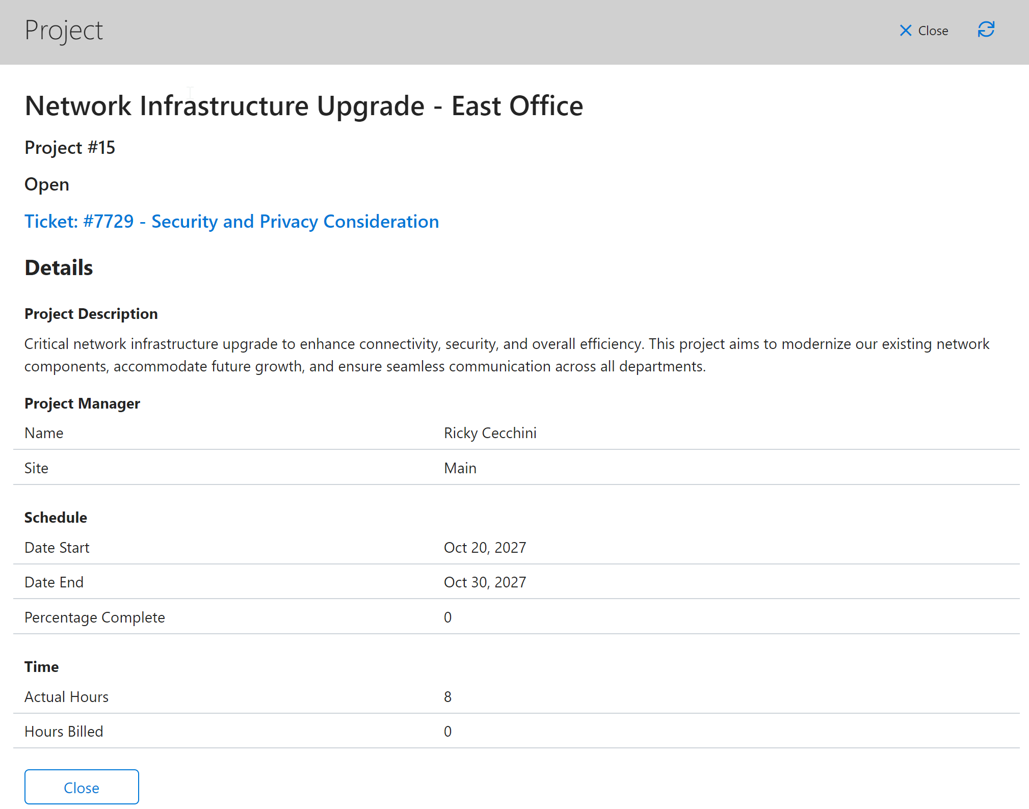 Integrating Projects in CloudRadial with ConnectWise – CloudRadial