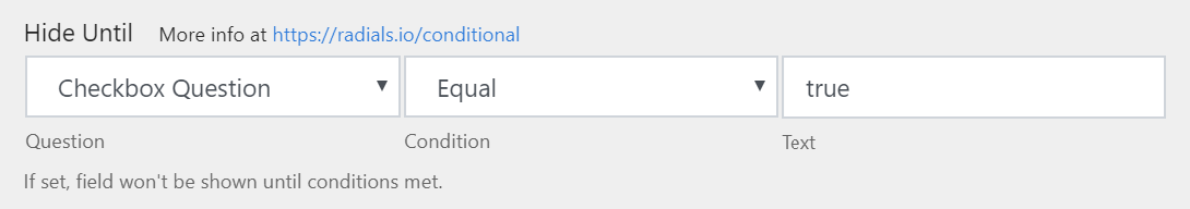 Creating Dynamic Form Questions – CloudRadial Creating Dynamic Form Questions – CloudRadial