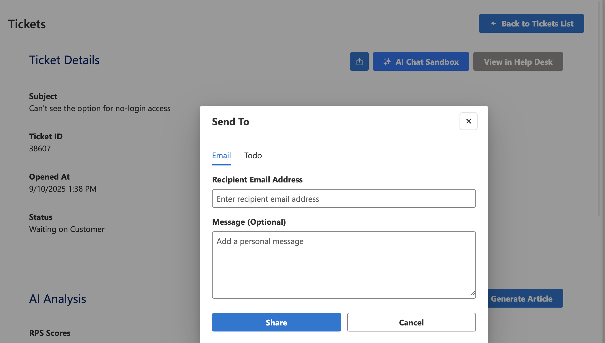 All About ServiceAI's Tickets Tab – CloudRadial